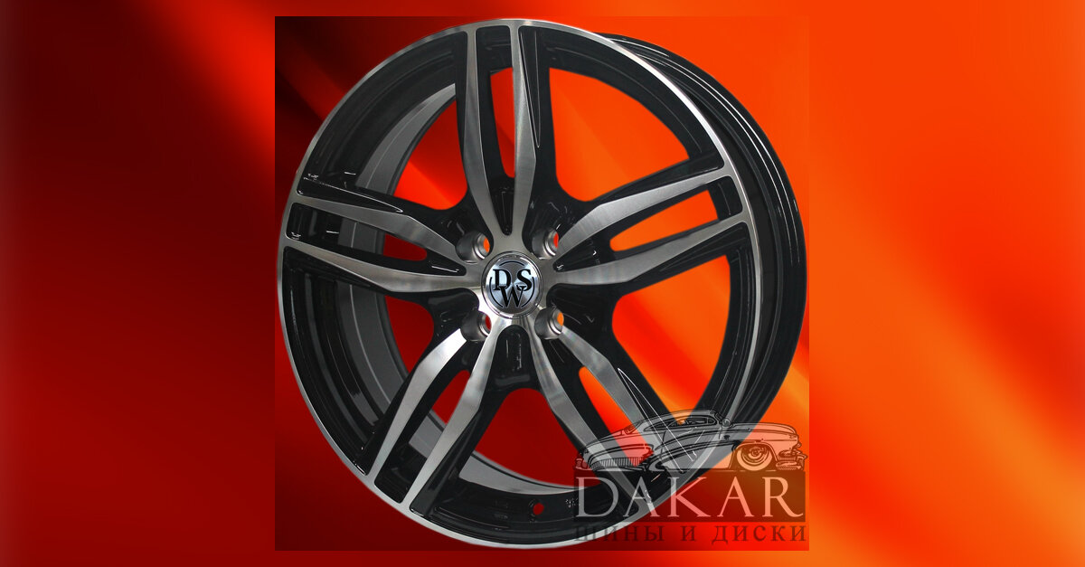 Диски DWS-1672 7j-17 4x100 40 60.1 BFP купить в интернет-магазине с ...