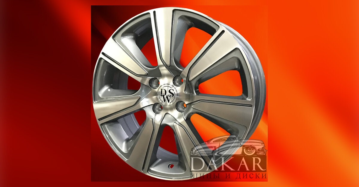 DWS-1671 6.5j-17 4x100 45 60.1 GMF купить литые диски